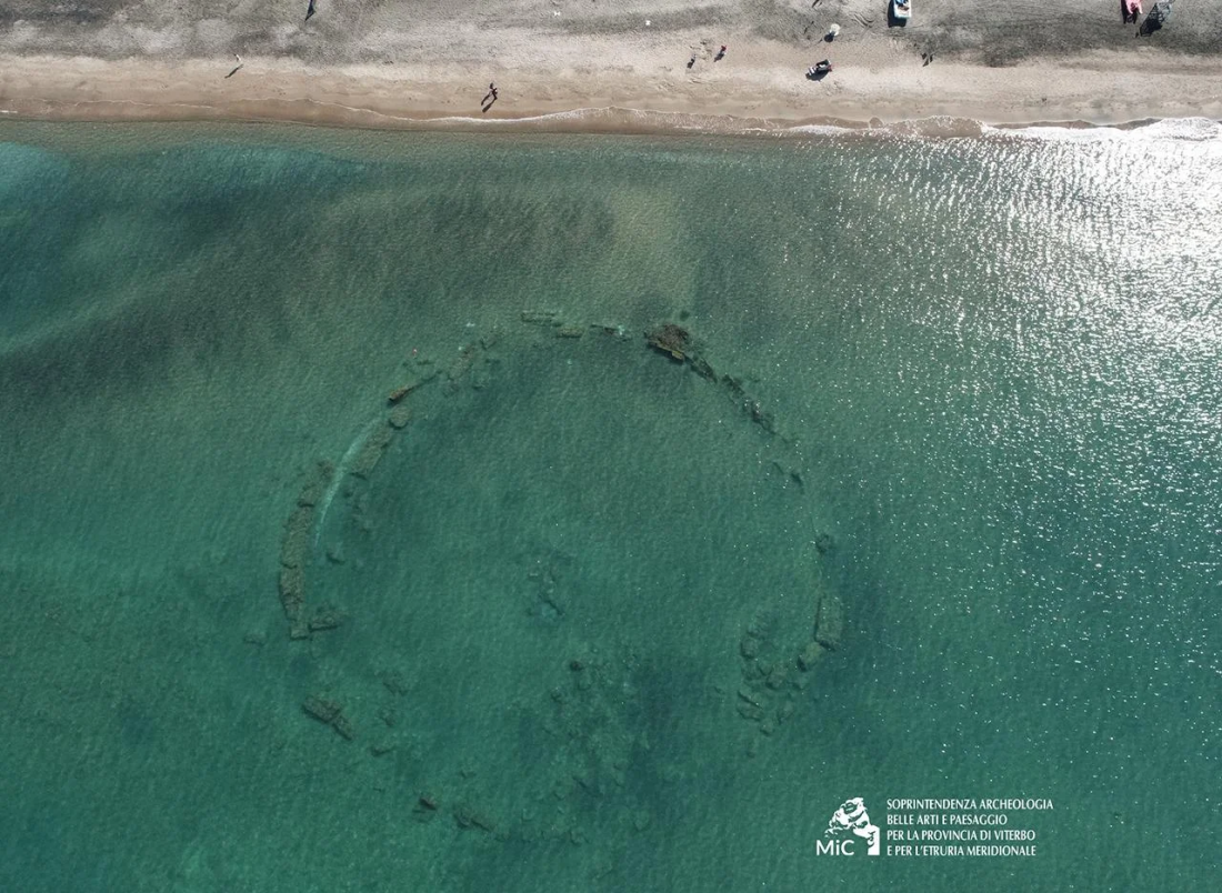 Archaeologists discover submerged Roman structure on Italy's west coast ...